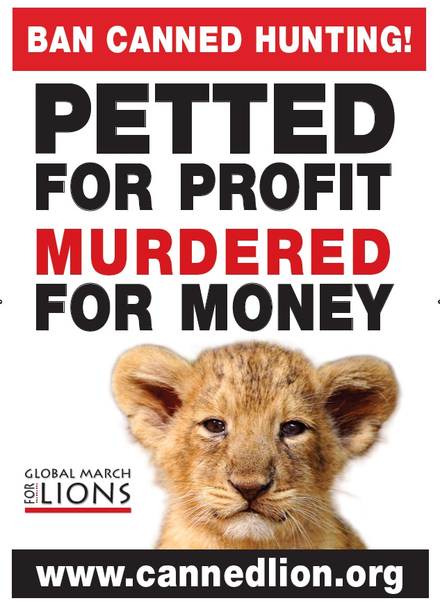 On the march against lion hunting - JMU Journalism News